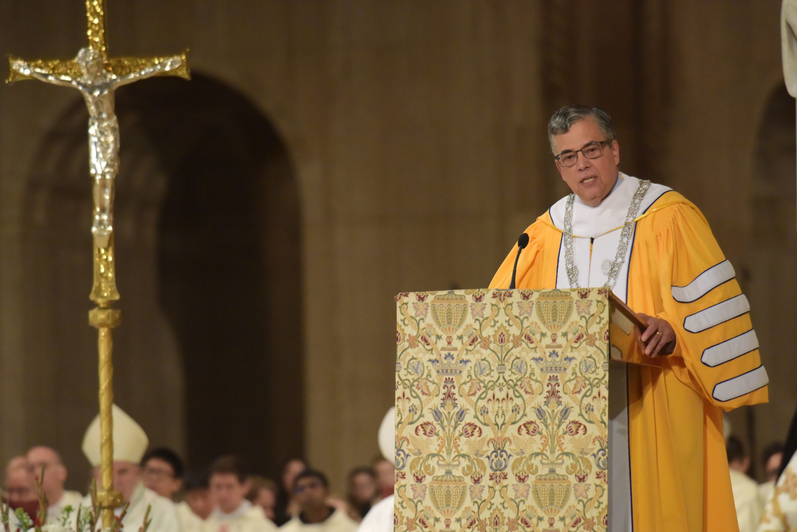 Peter Kilpatrick installed as new Catholic University president - WORLD ...